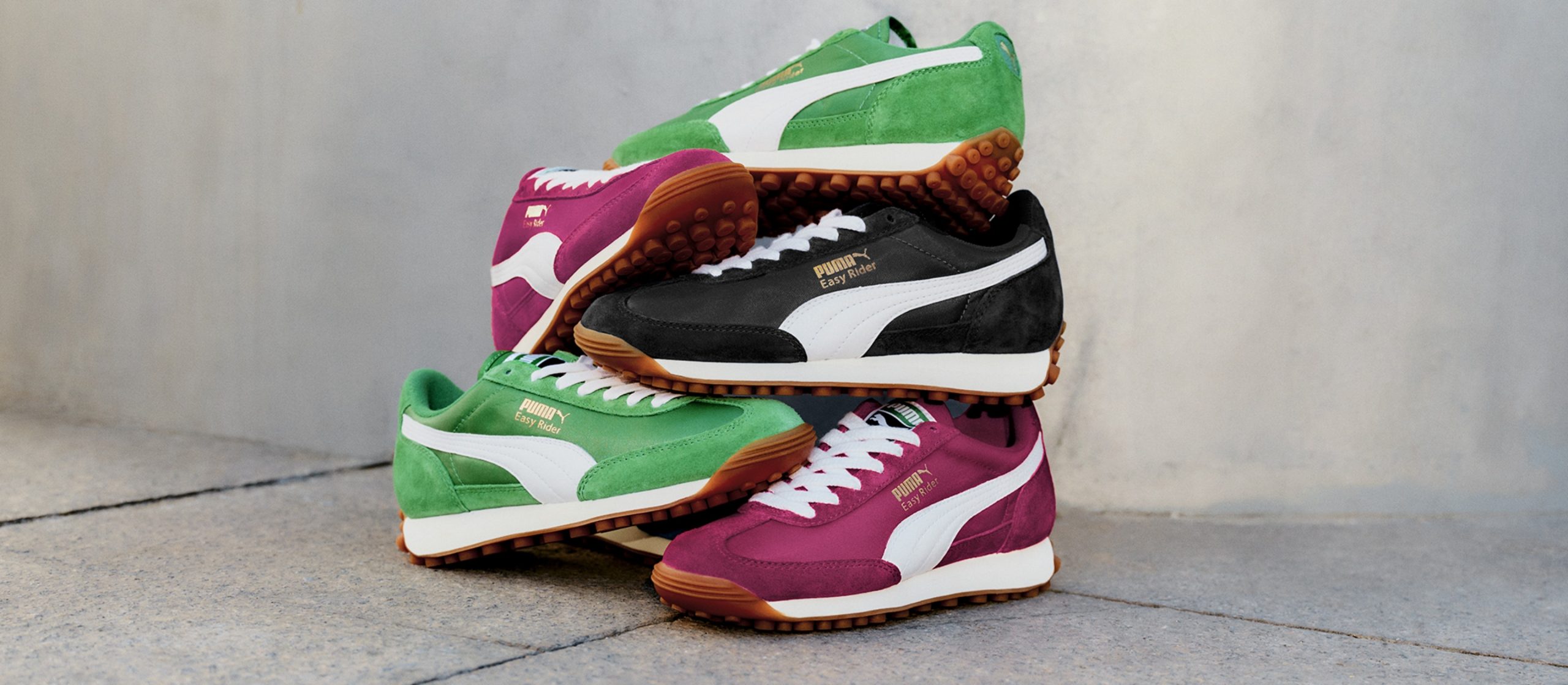 Lace Up In Retro PUMA Easy Rider Vintage